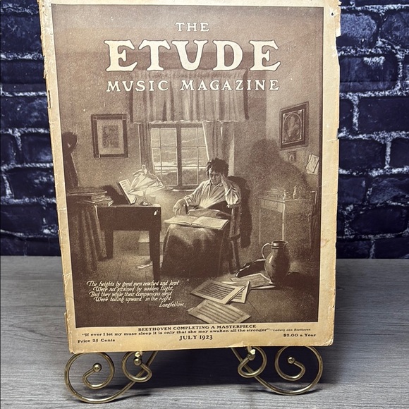 Other | Vintage Etude Music Magazine July 1923 | Poshmark